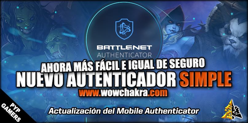 Nuevo Autenticador simple más fácil e igual de seguro - WowChakra
