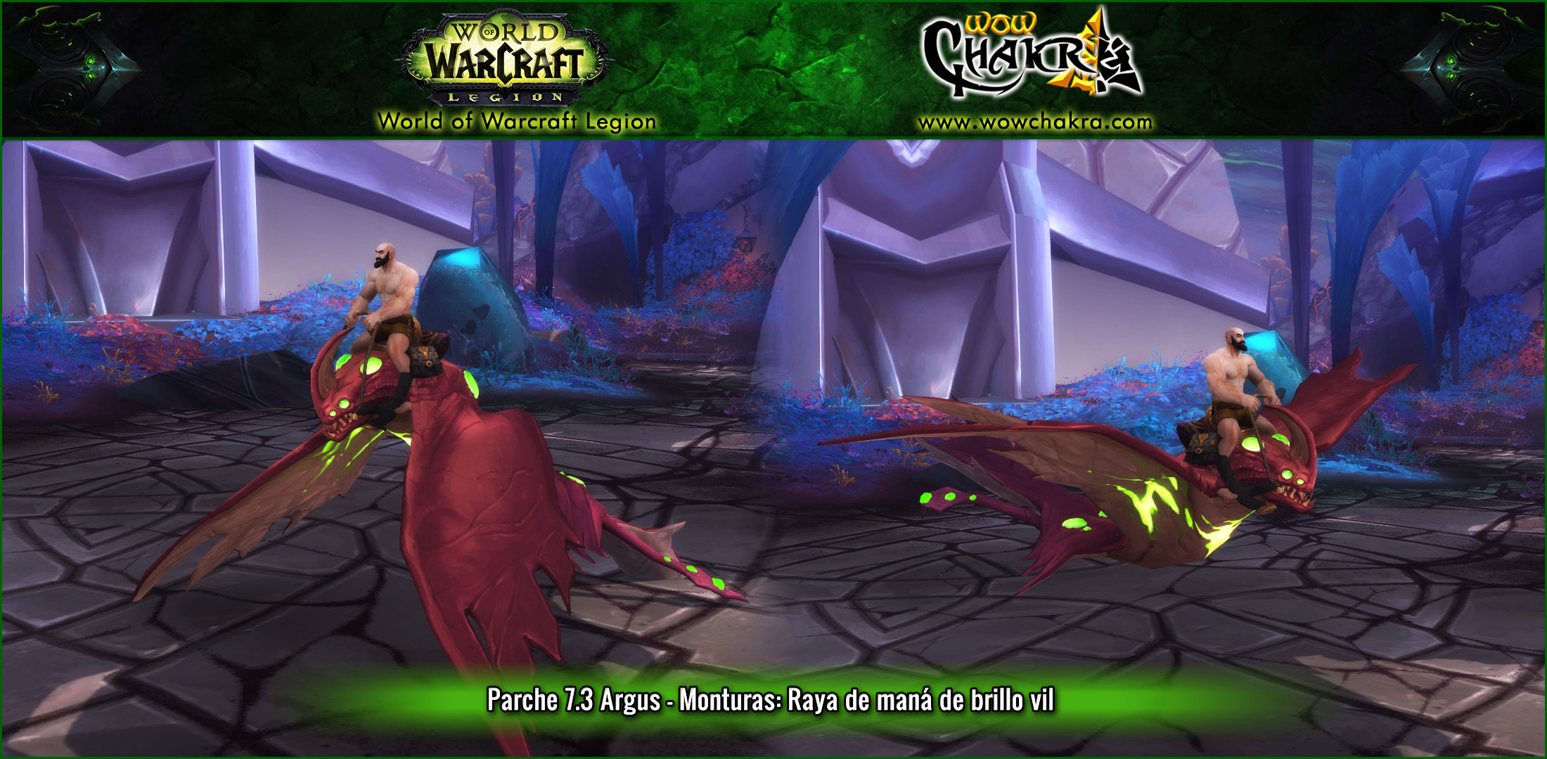 [Montura] Cómo conseguir las Rayas de maná de Argus (Parche 7.3 ...