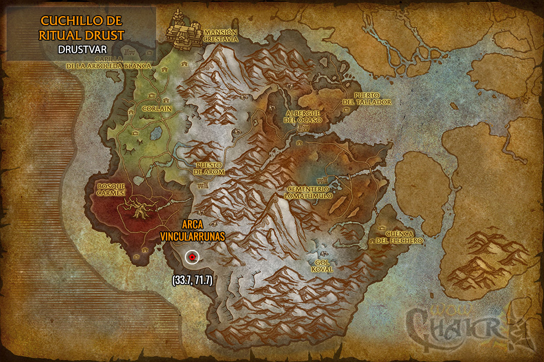 Guía Cuchillo de ritual Drust | Juguete Battle for Azeroth - WowChakra