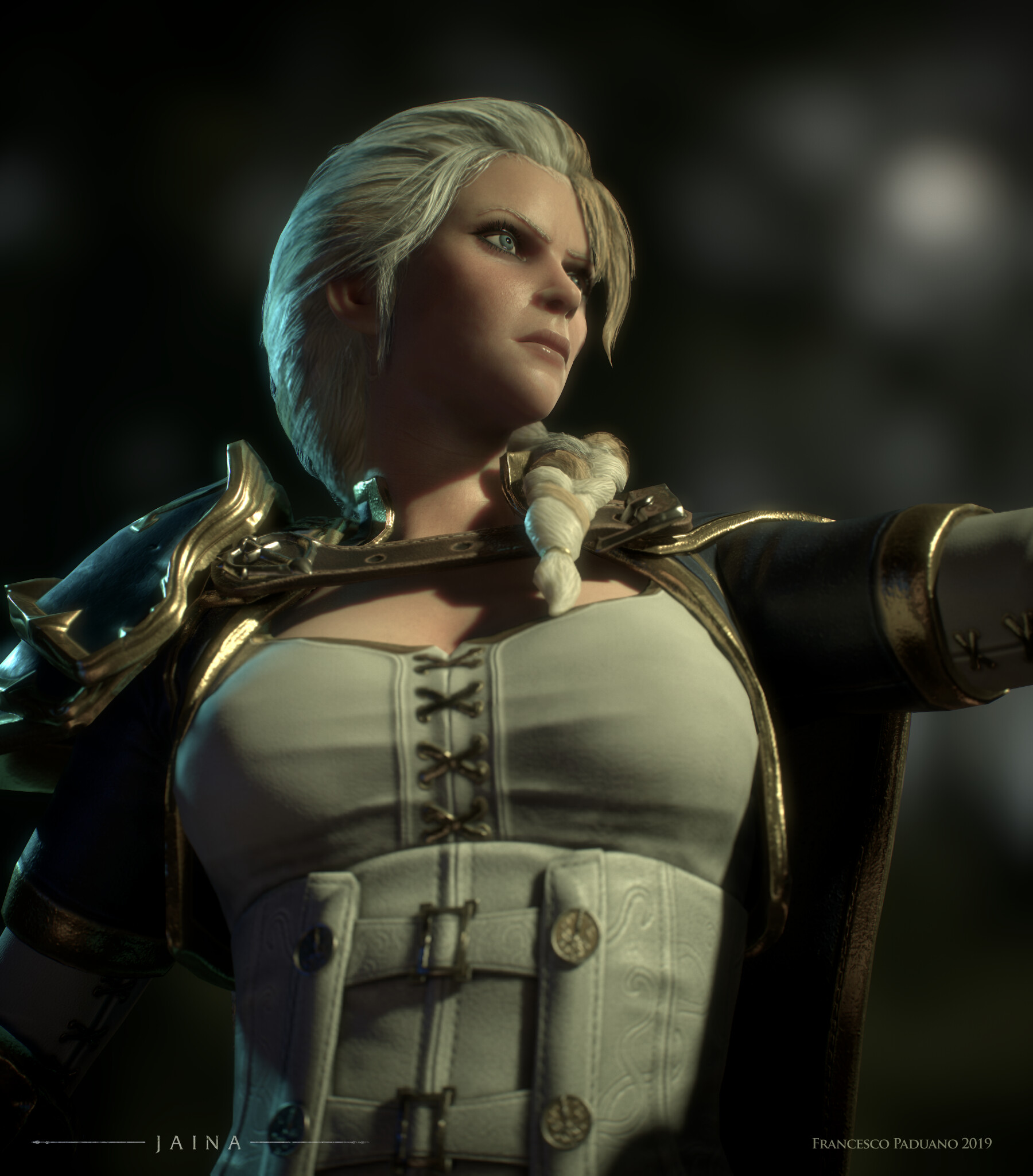 Modelo 3D de Jaina Valiente | ¿Los gráficos del futuro en World of ...