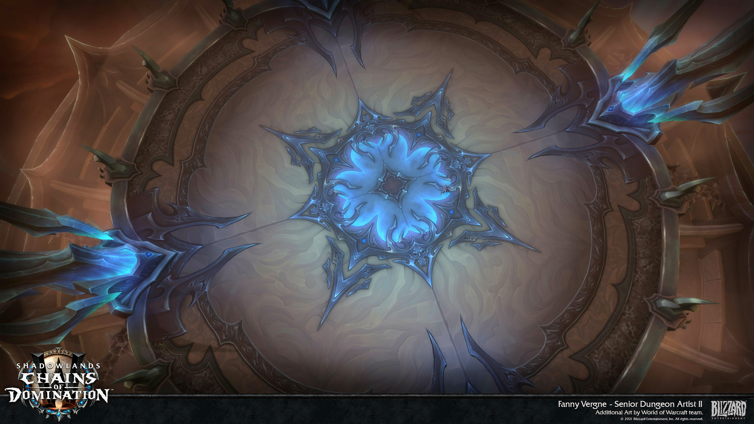 Diseño de las salas de los jefes de Sagrario de Dominación por Fanny Vergne - WowChakra