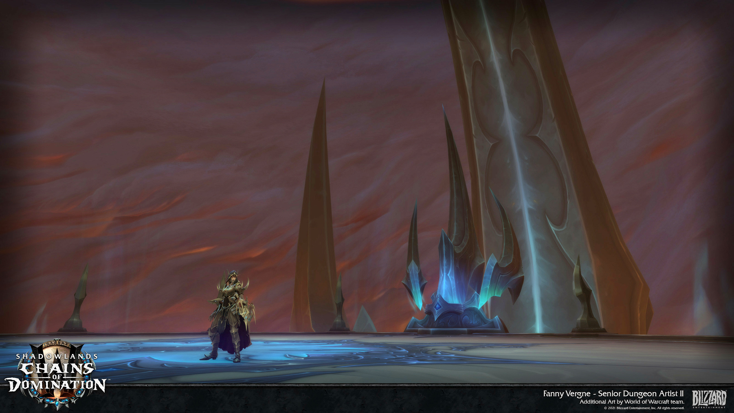 Diseño de las salas de los jefes de Sagrario de Dominación por Fanny Vergne - WowChakra