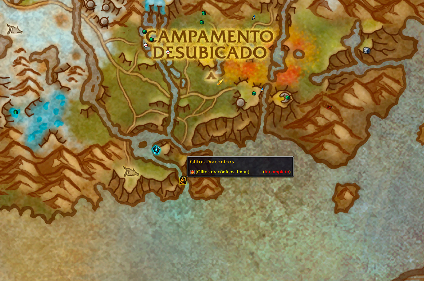 Cómo encontrar los Glifos dracónicos en Dragonflight