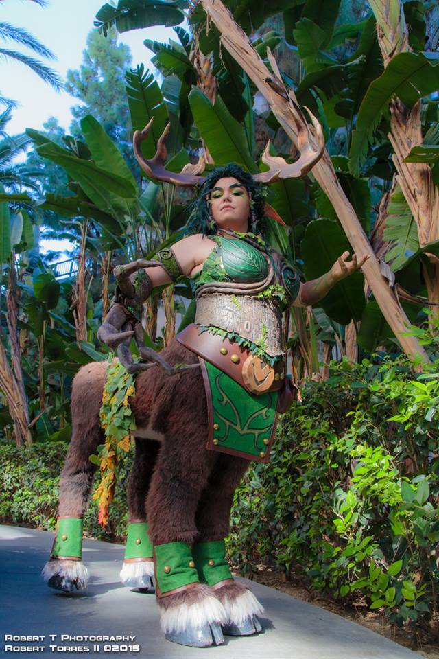Cosplay de Cenarius femenino por Little Sparkz - WowChakra