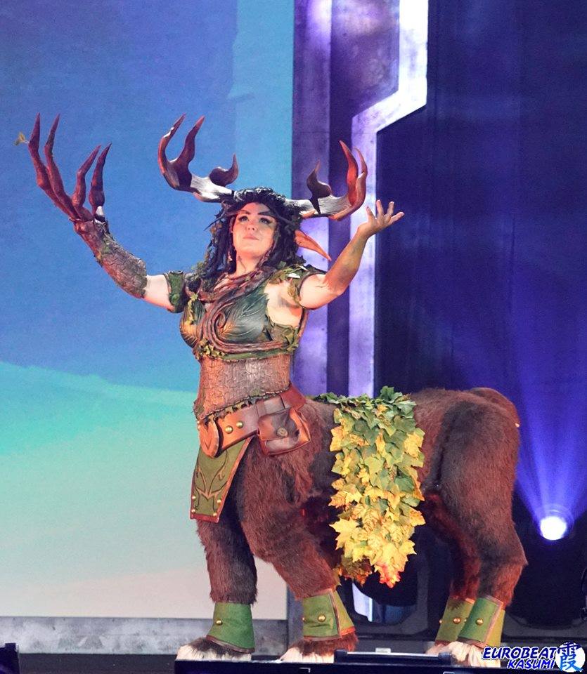 Cosplay de Cenarius femenino por Little Sparkz - WowChakra